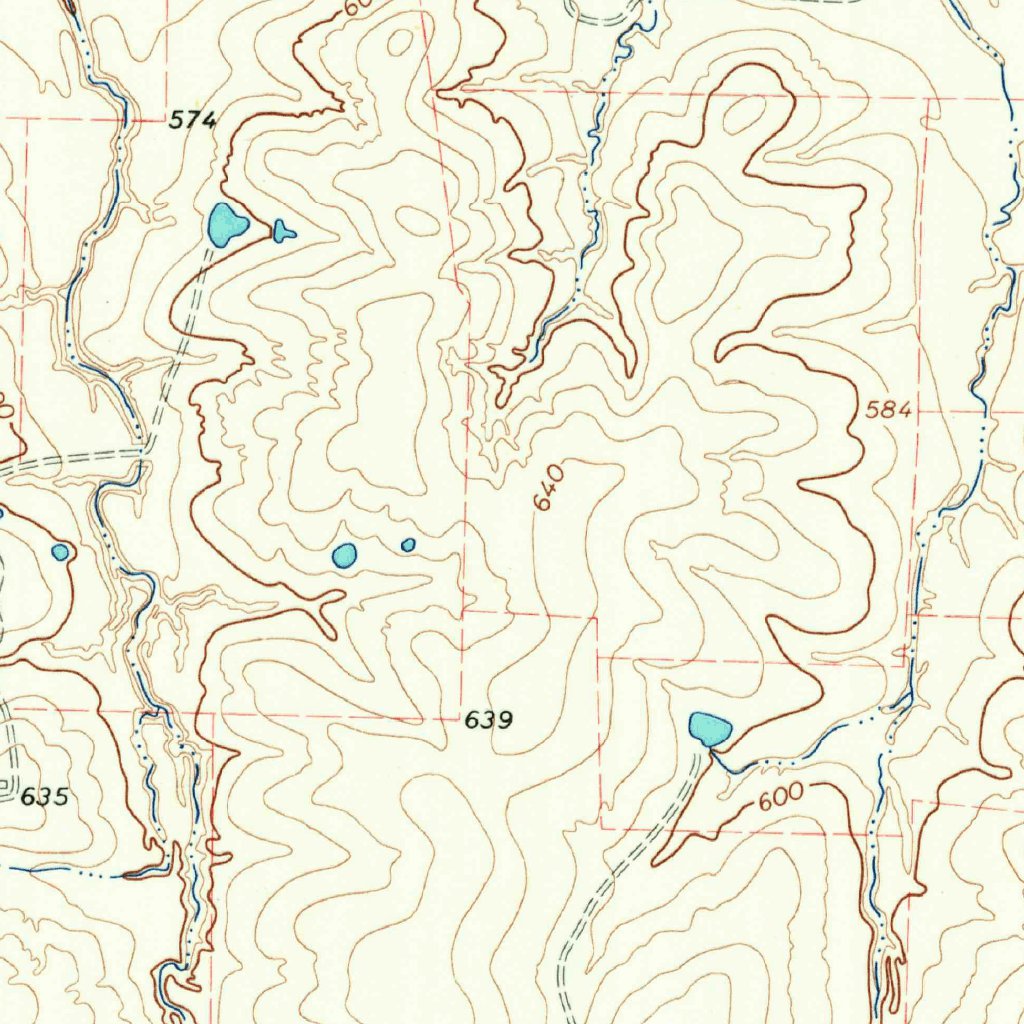 Gober, TX (1964, 24000-Scale) Map by United States Geological Survey ...