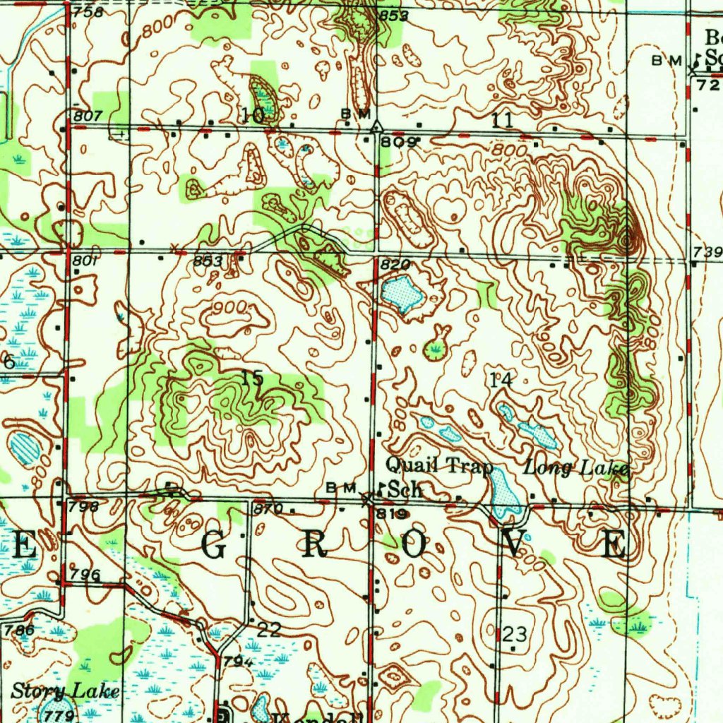 Gobles, MI (1948, 62500-Scale) Map by United States Geological Survey ...