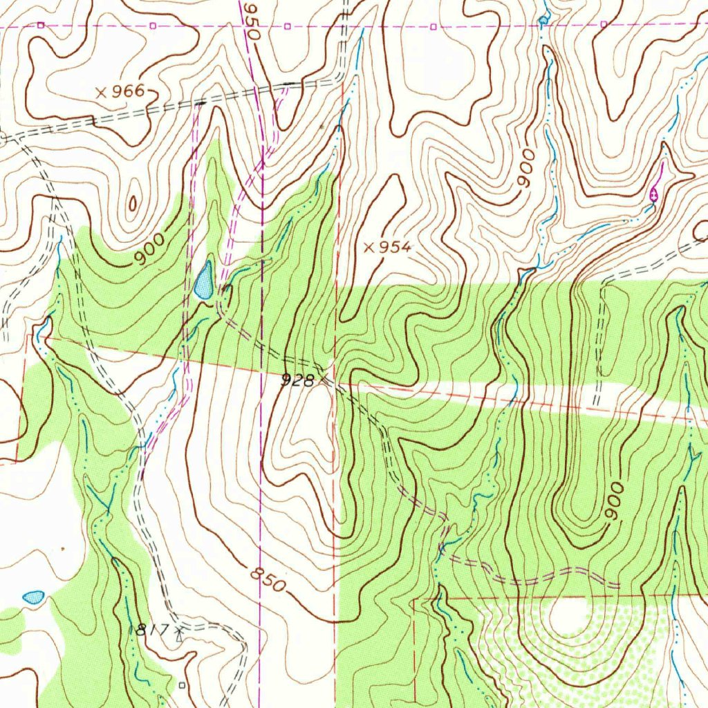 Godley, TX (1961, 24000-Scale) Map by United States Geological Survey ...