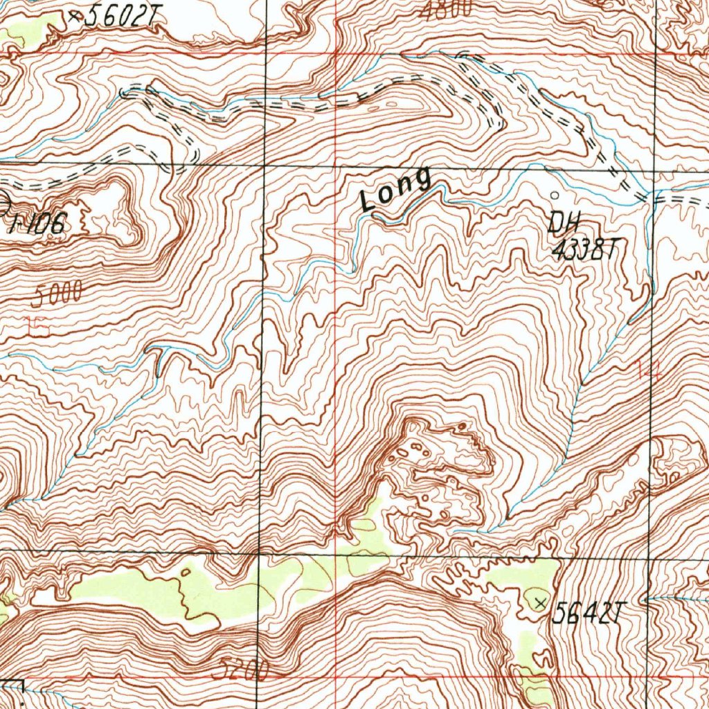 Gold Bar Canyon, UT (1985, 24000-Scale) Map by United States Geological ...