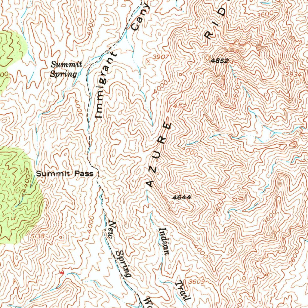 Gold Butte, NV-AZ (1953, 62500-Scale) Map by United States Geological ...