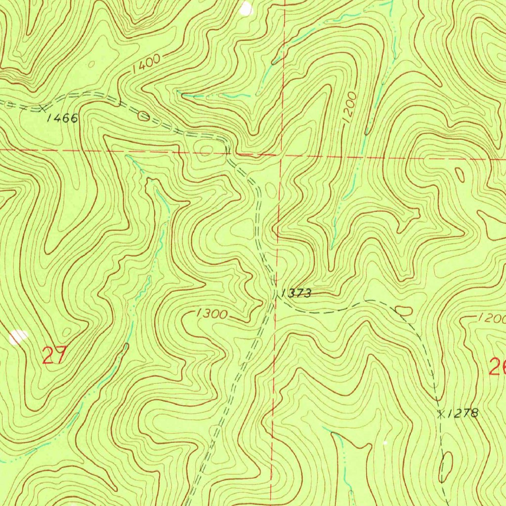 Golden, MO (1974, 24000-Scale) Map by United States Geological Survey ...