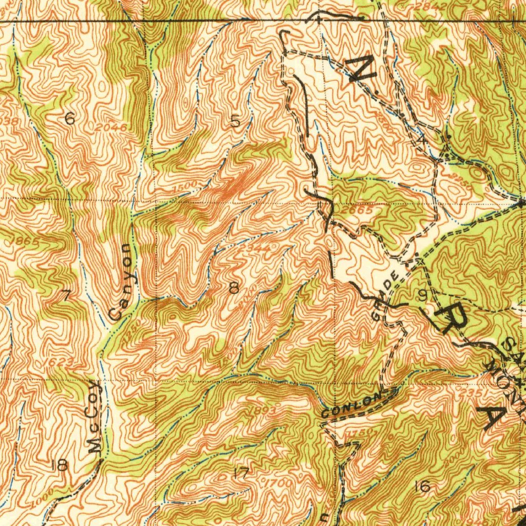Gonzales, CA (1940, 62500-Scale) Map by United States Geological Survey ...