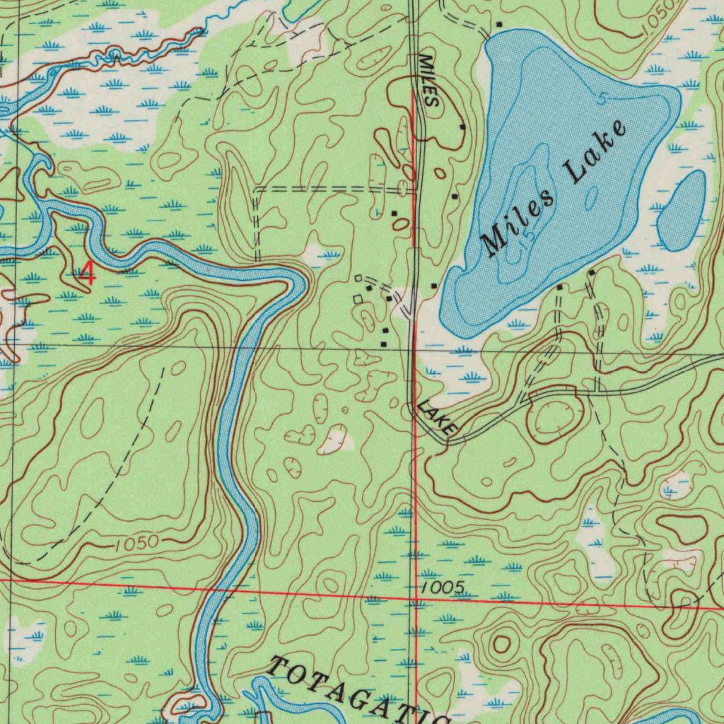 Gordon, WI (1982, 24000-Scale) Map by United States Geological Survey ...
