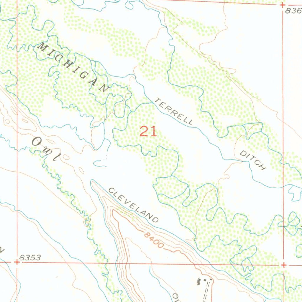 Gould NW, CO (1955, 24000-Scale) Map by United States Geological Survey ...