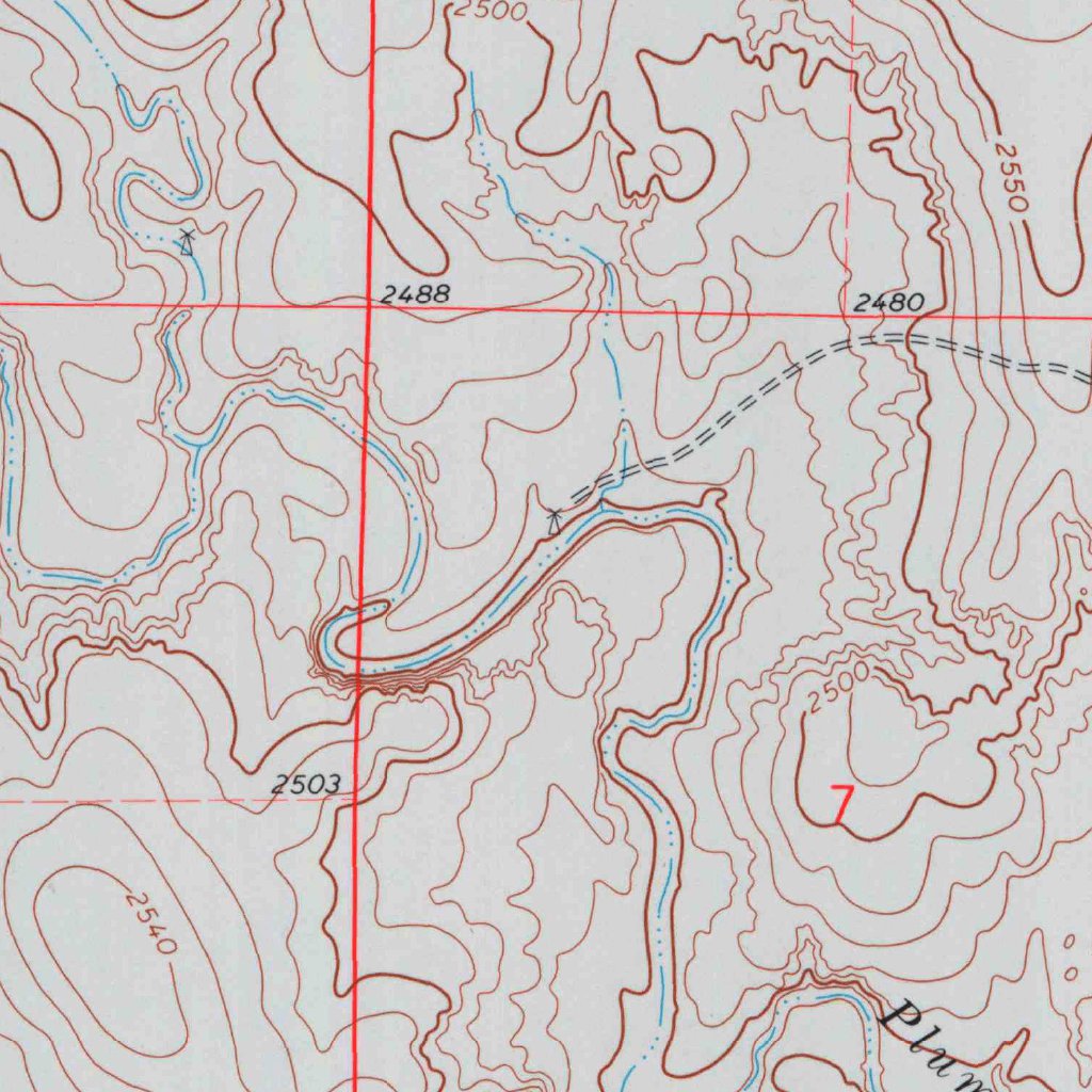 Gove SW, KS (1974, 24000-Scale) Map by United States Geological Survey ...