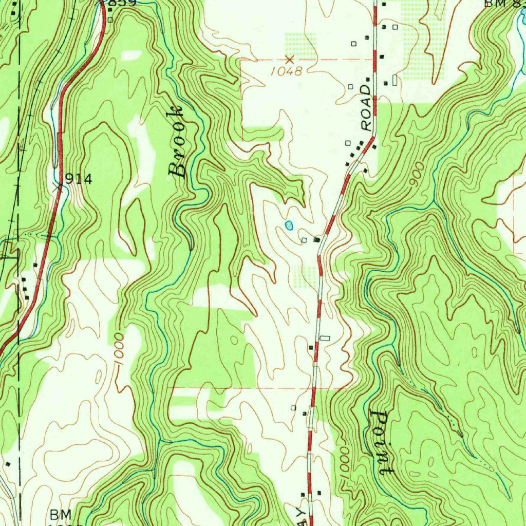Gowanda, NY (1963, 24000-Scale) Map by United States Geological Survey ...