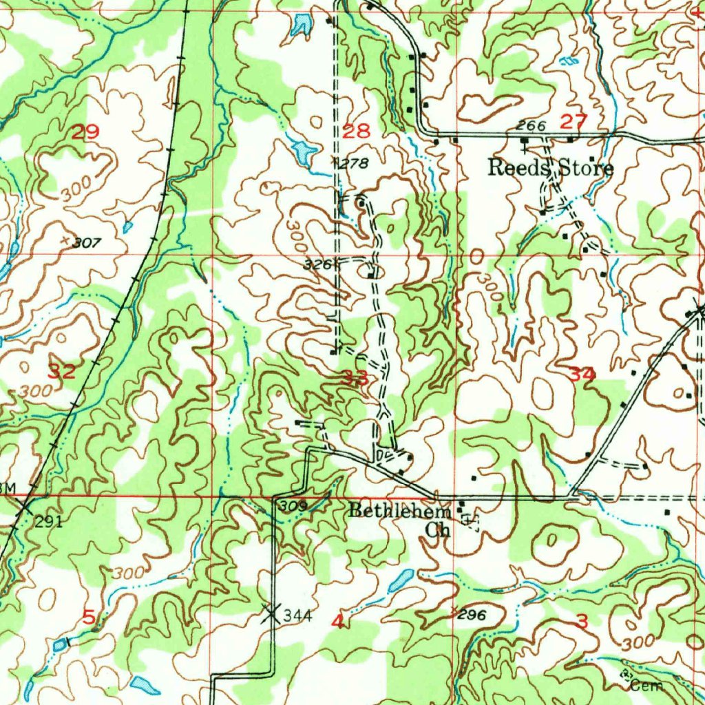 Grand Cane, LA (1957, 62500-Scale) Map by United States Geological ...