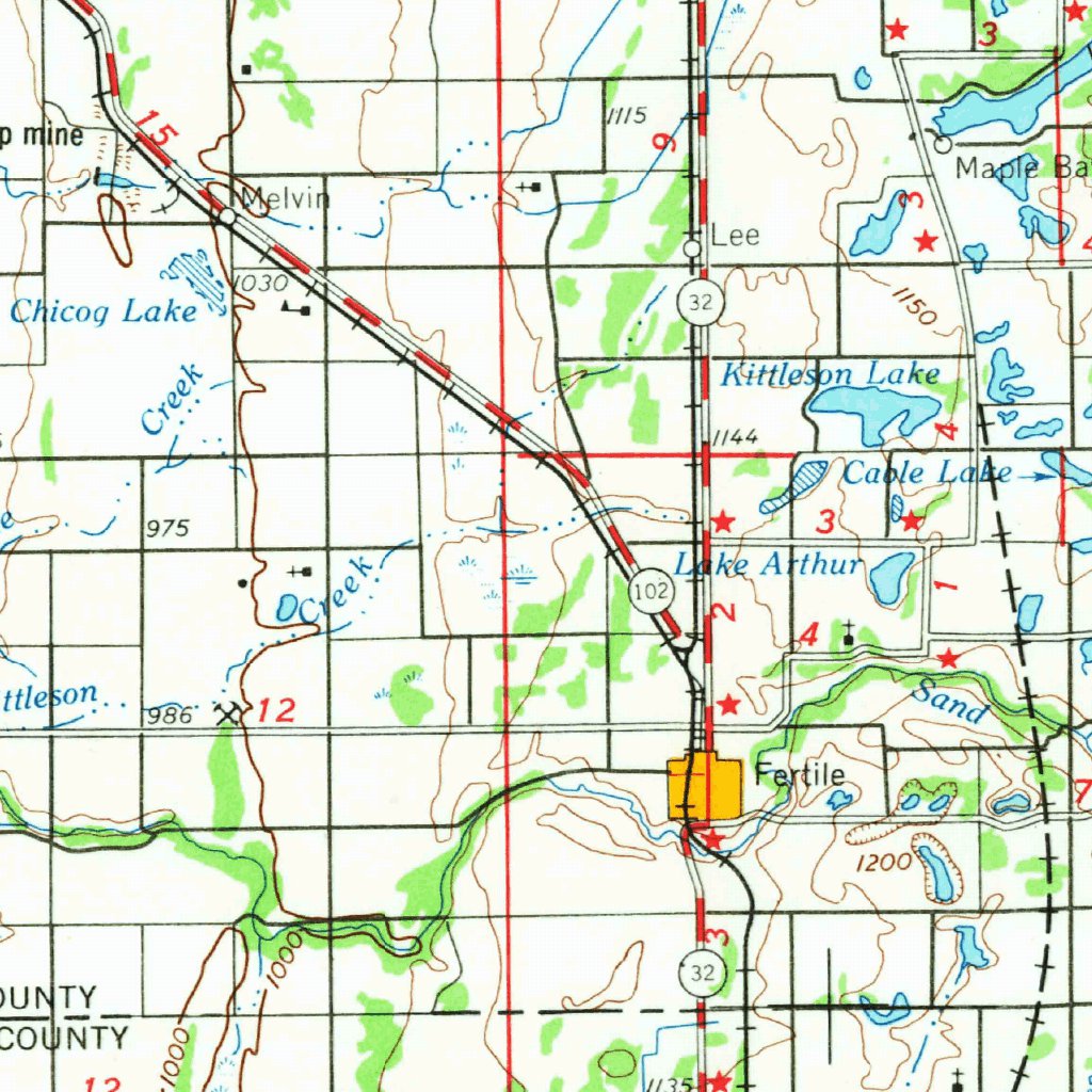Grand Forks, ND-MN (1966, 250000-Scale) Map by United States Geological ...