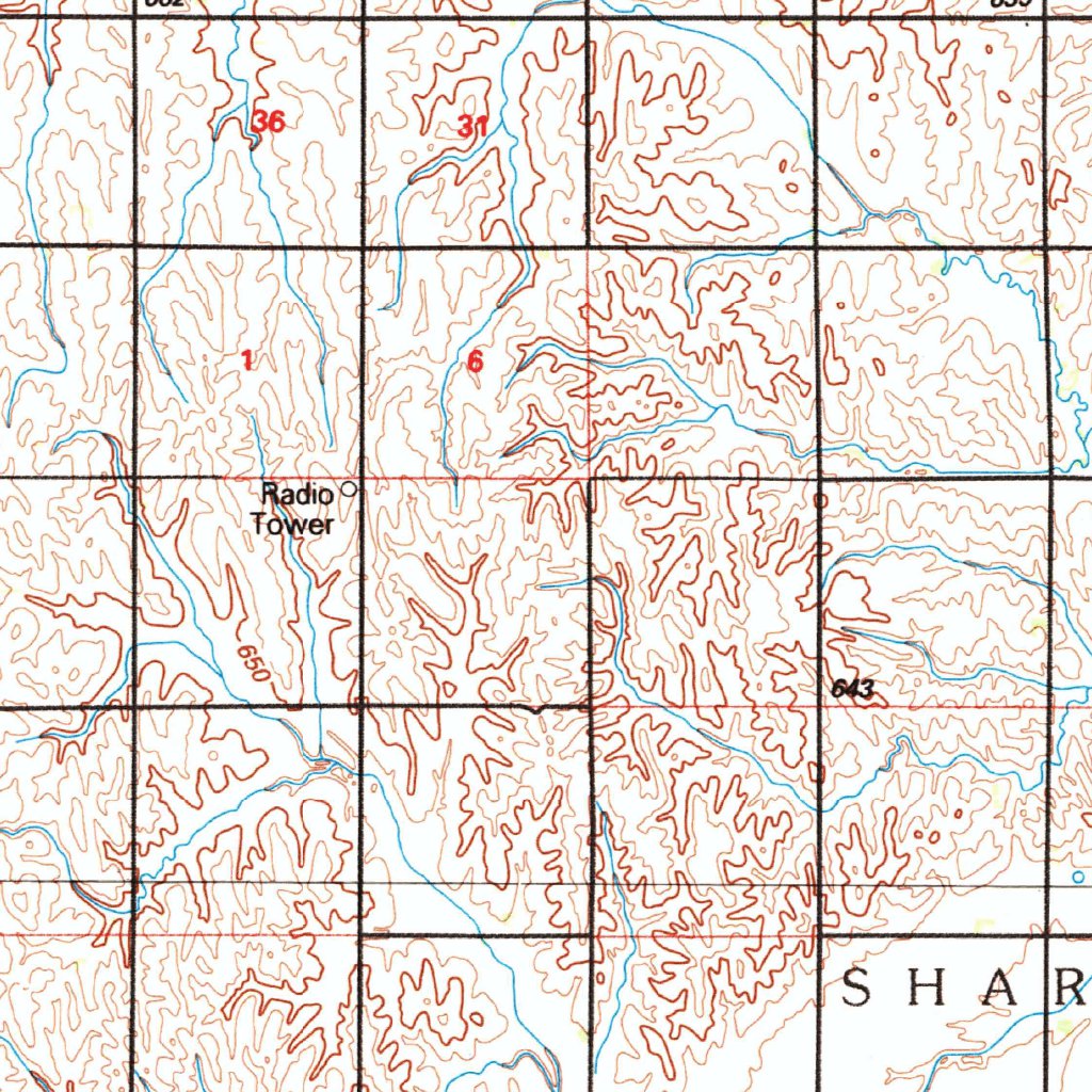 Grand Island, NE (1985, 100000-Scale) Map by United States Geological ...