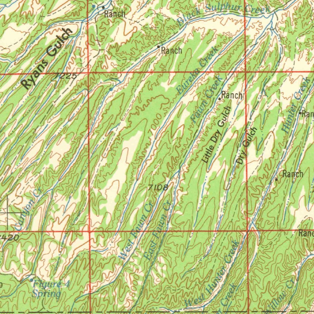 Grand Junction, CO-UT (1960, 250000-Scale) Map by United States ...