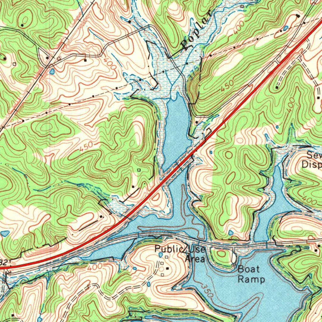 Grand Rivers, KY (1967, 24000-Scale) Map by United States Geological ...