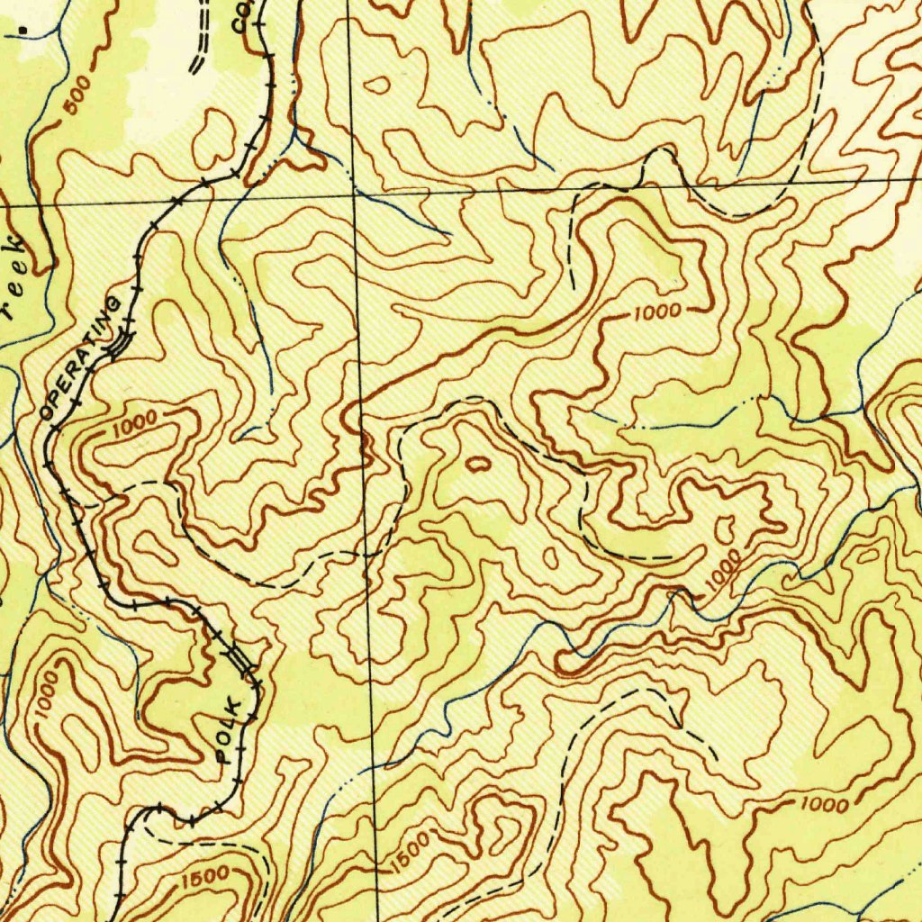 Grand Ronde, OR (1942, 62500-Scale) Map by United States Geological ...