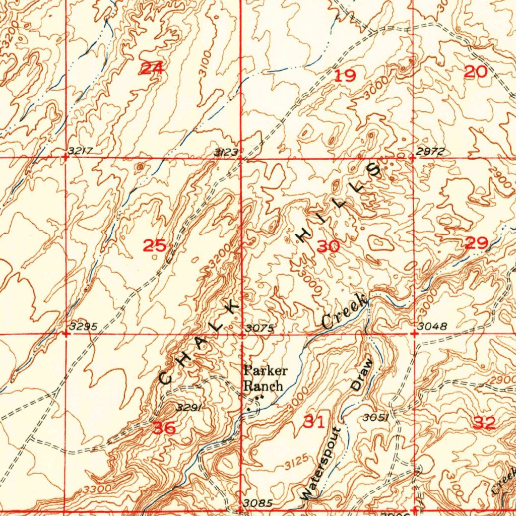 Grand View, ID (1947, 62500-Scale) Map by United States Geological ...