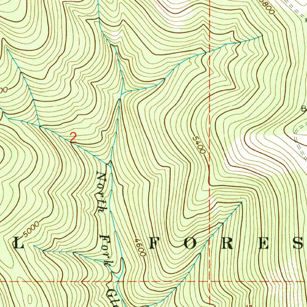 Grandmother Mountain, ID (1969, 24000-Scale) Map by United States ...