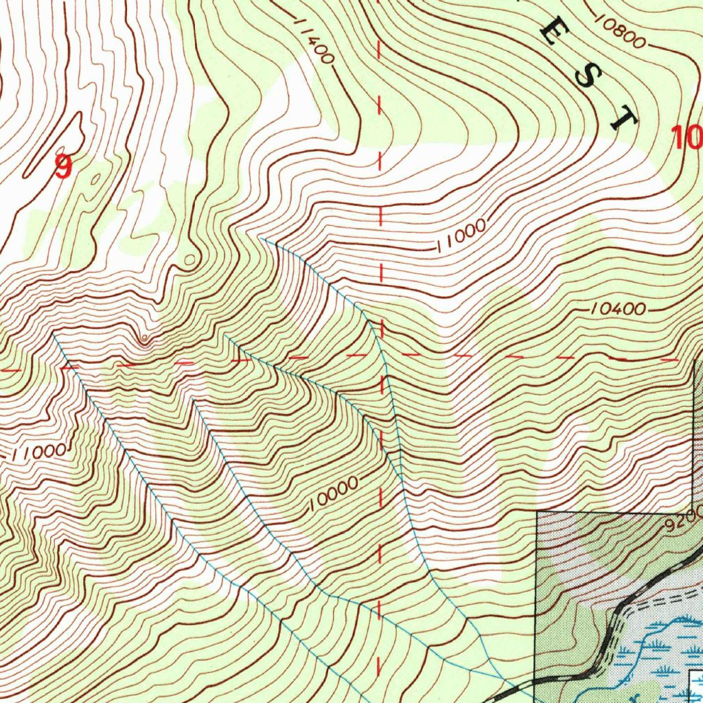 Granite, CO (1994, 24000-Scale) Map by United States Geological Survey ...