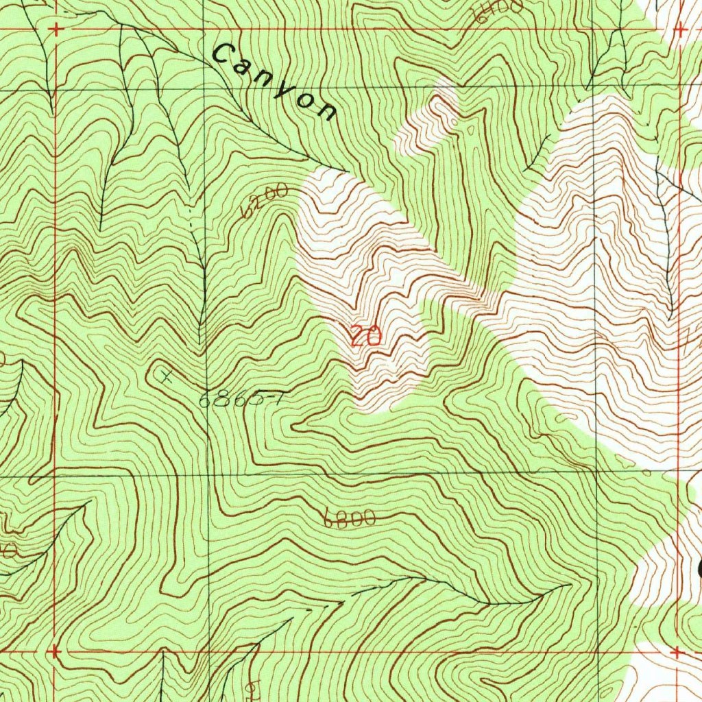 Granite Mountain, NV (1990, 24000-Scale) Map by United States ...