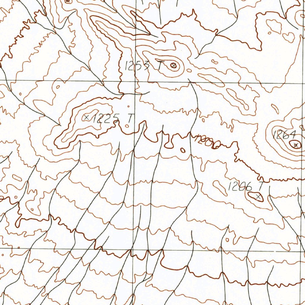Granite Spring, CA (1983, 24000-Scale) Map by United States Geological ...