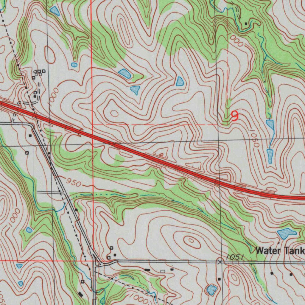 Grantville, KS (1983, 24000-Scale) Map by United States Geological ...
