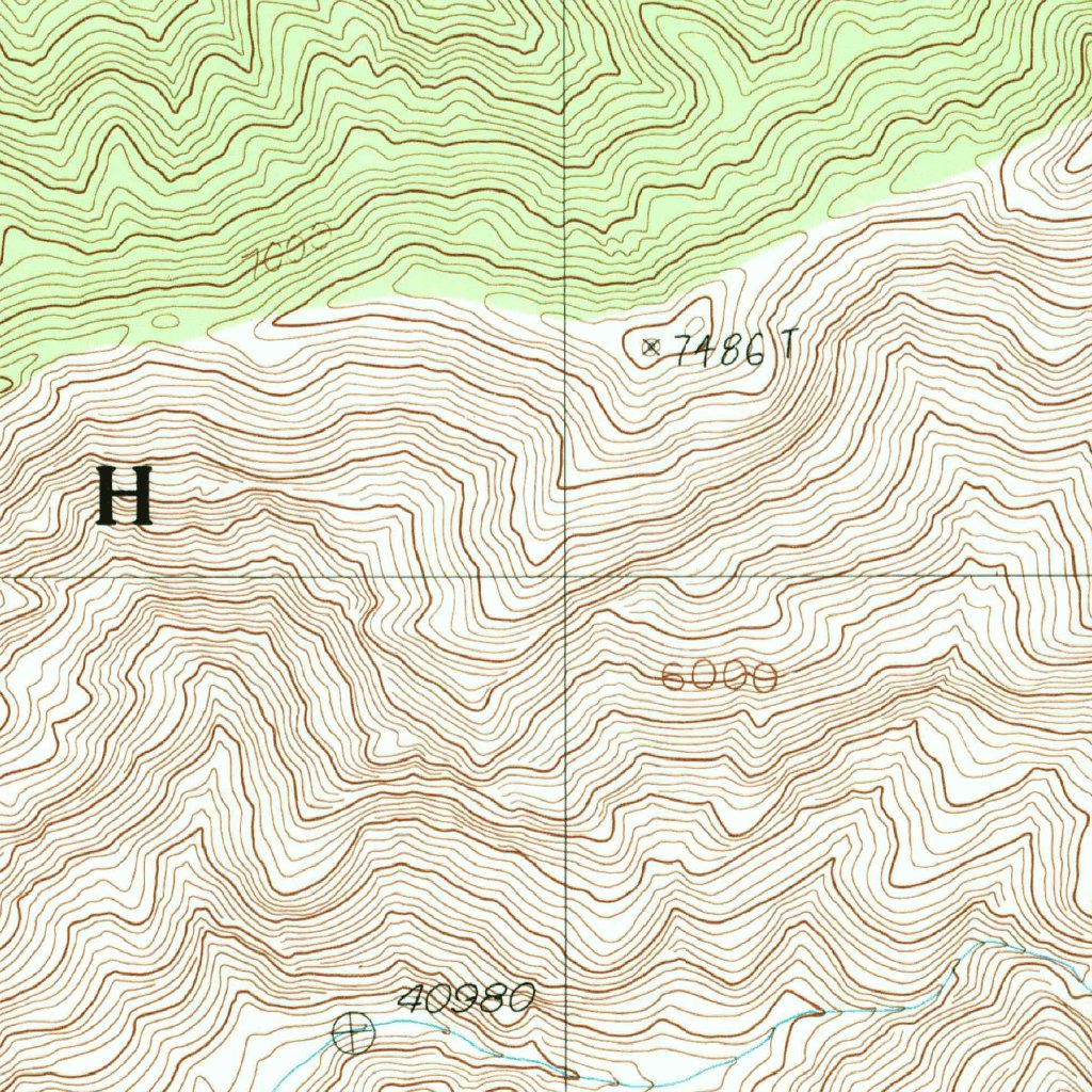 Grapevine Peak, NV-CA (1988, 24000-Scale) Map by United States ...
