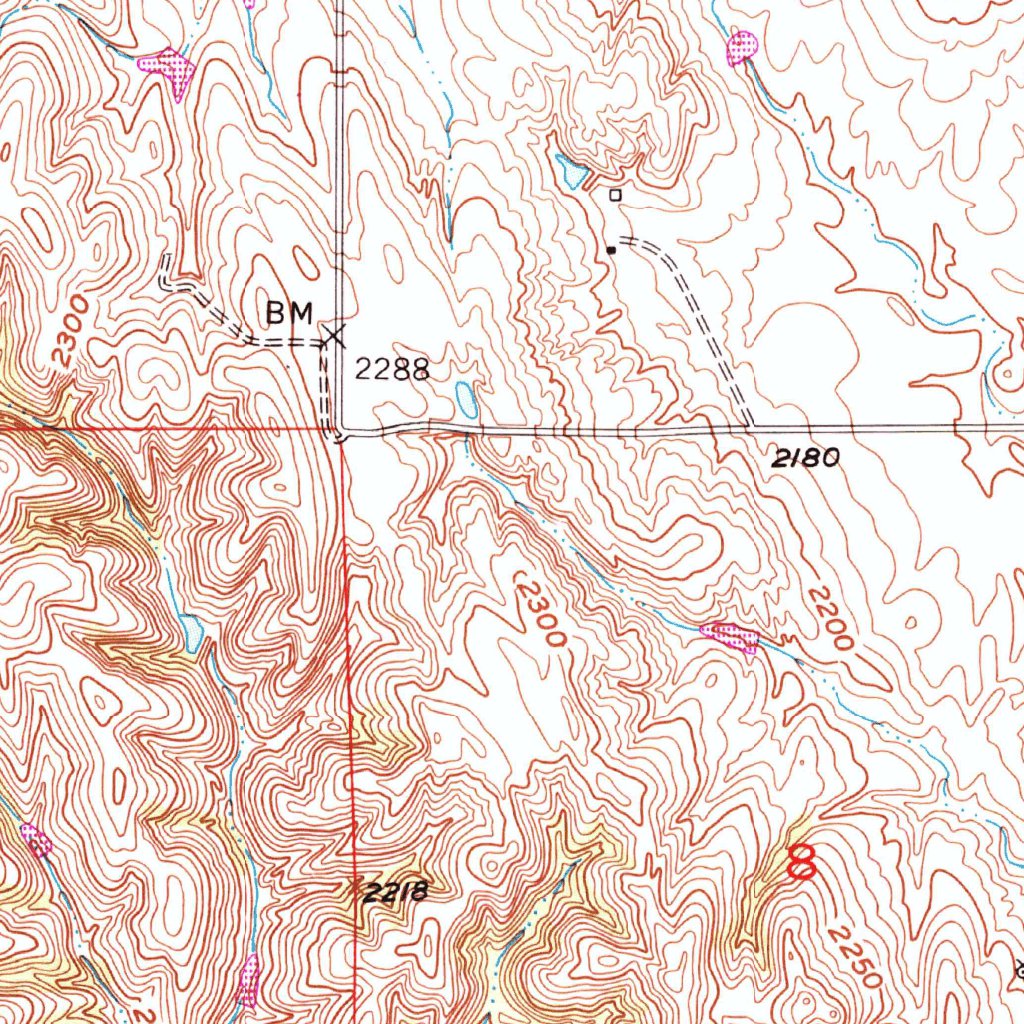 Greeley NW, NE (1954, 24000-Scale) Map by United States Geological ...