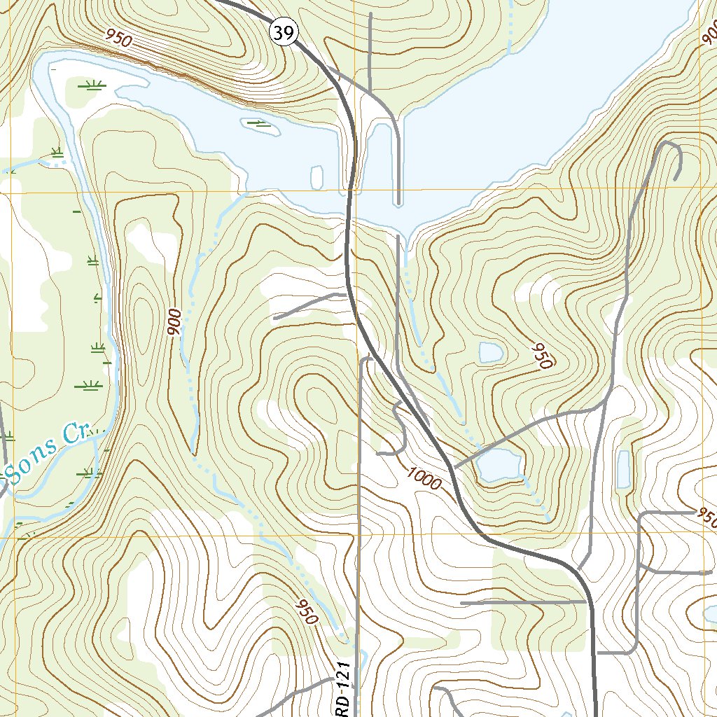 Greenfield, MO (2021, 24000-Scale) Map by United States Geological ...