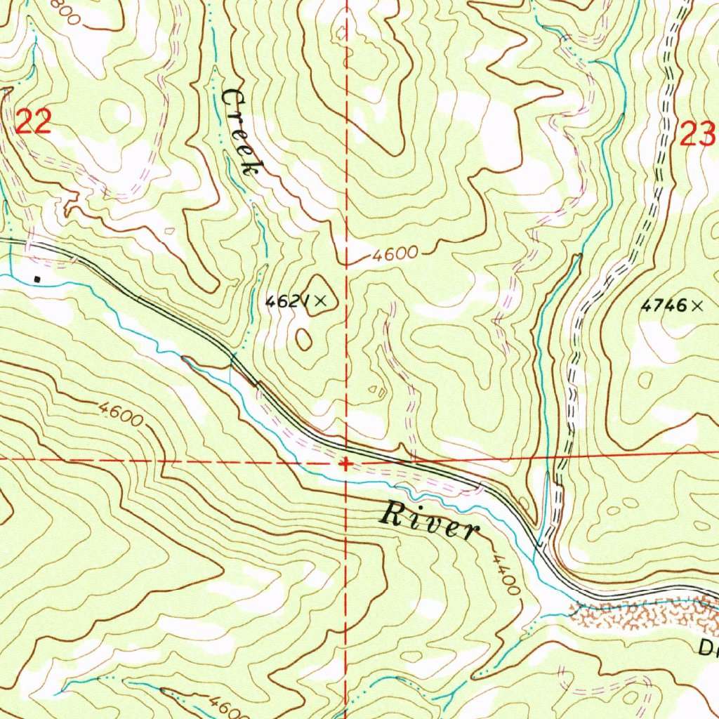 Greenhorn, OR (1972, 24000-Scale) Map by United States Geological ...