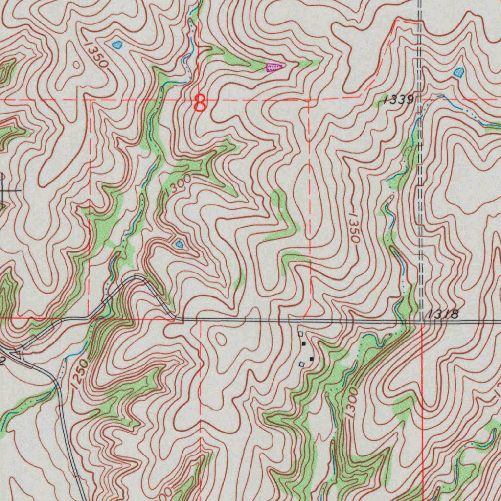 Greenleaf SE, KS (1968, 24000-Scale) Map by United States Geological ...