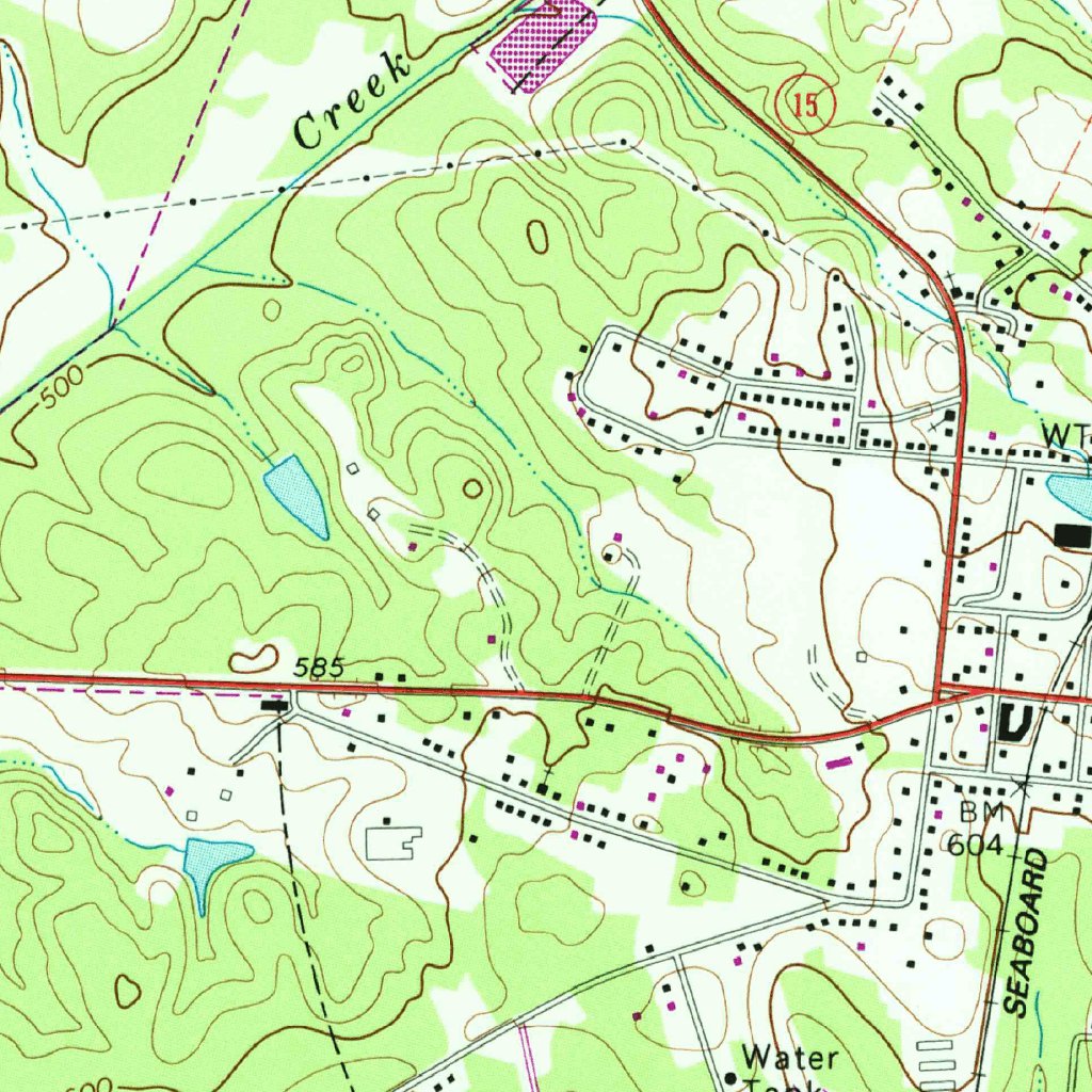 Greensboro, GA (1972, 24000-Scale) Map by United States Geological ...