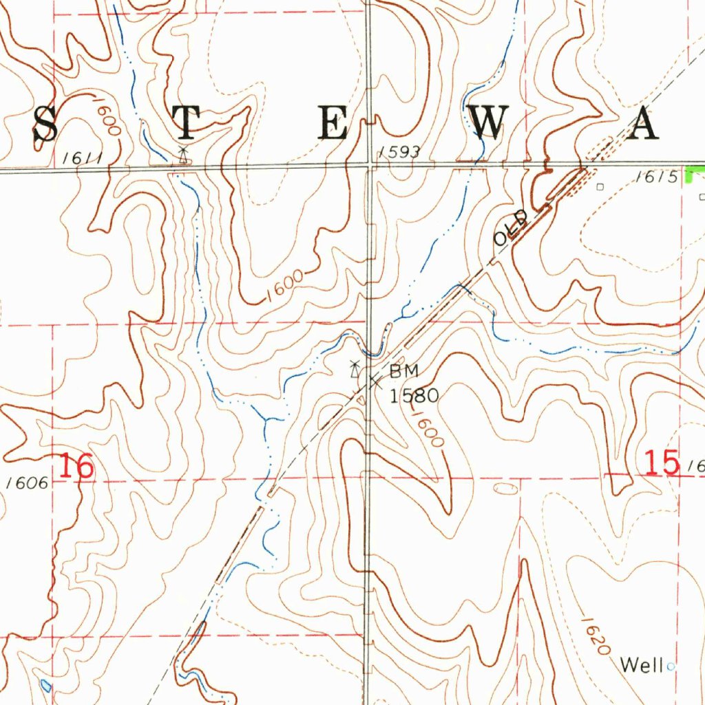 Gresham, NE (1965, 24000-Scale) Map by United States Geological Survey ...