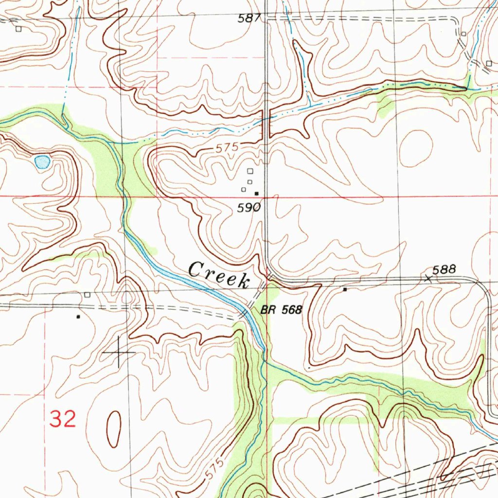 Grove City, IL (1982, 24000-Scale) Map by United States Geological ...