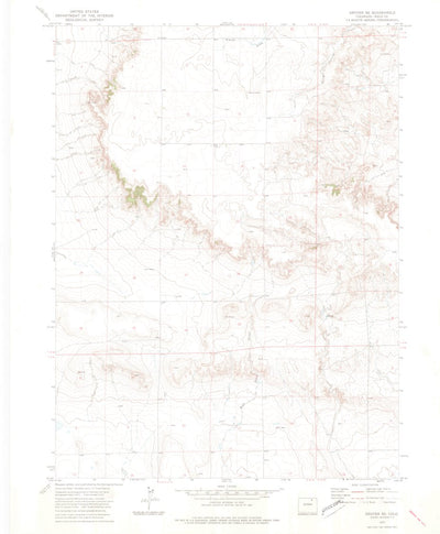 Grover SE, CO (1972, 24000-Scale) Map by United States Geological ...