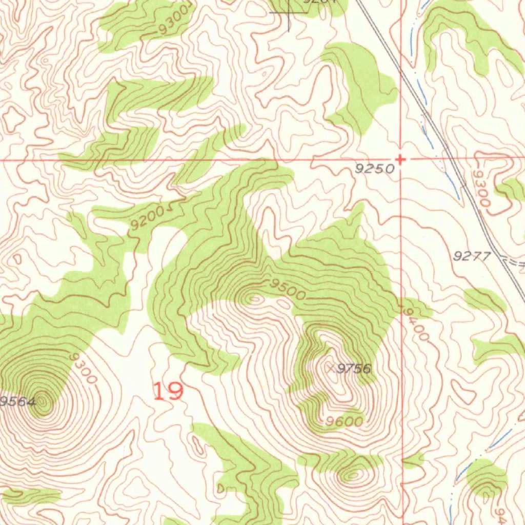 Guffey NW, CO (1956, 24000-Scale) Map by United States Geological ...