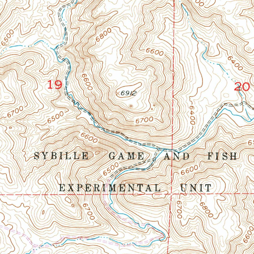 Guide Rock, WY (1955, 24000-Scale) Map by United States Geological ...