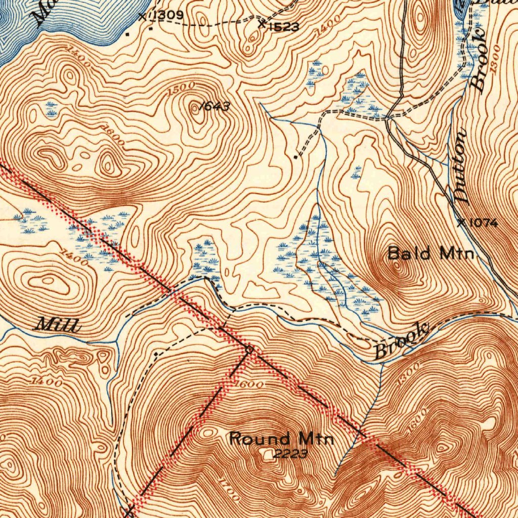 Guildhall, VT-NH (1937, 62500-Scale) Map by United States Geological ...