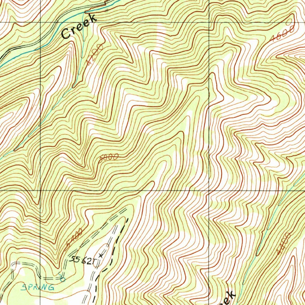 Gumboot Butte, OR (1990, 24000-Scale) Map by United States Geological ...