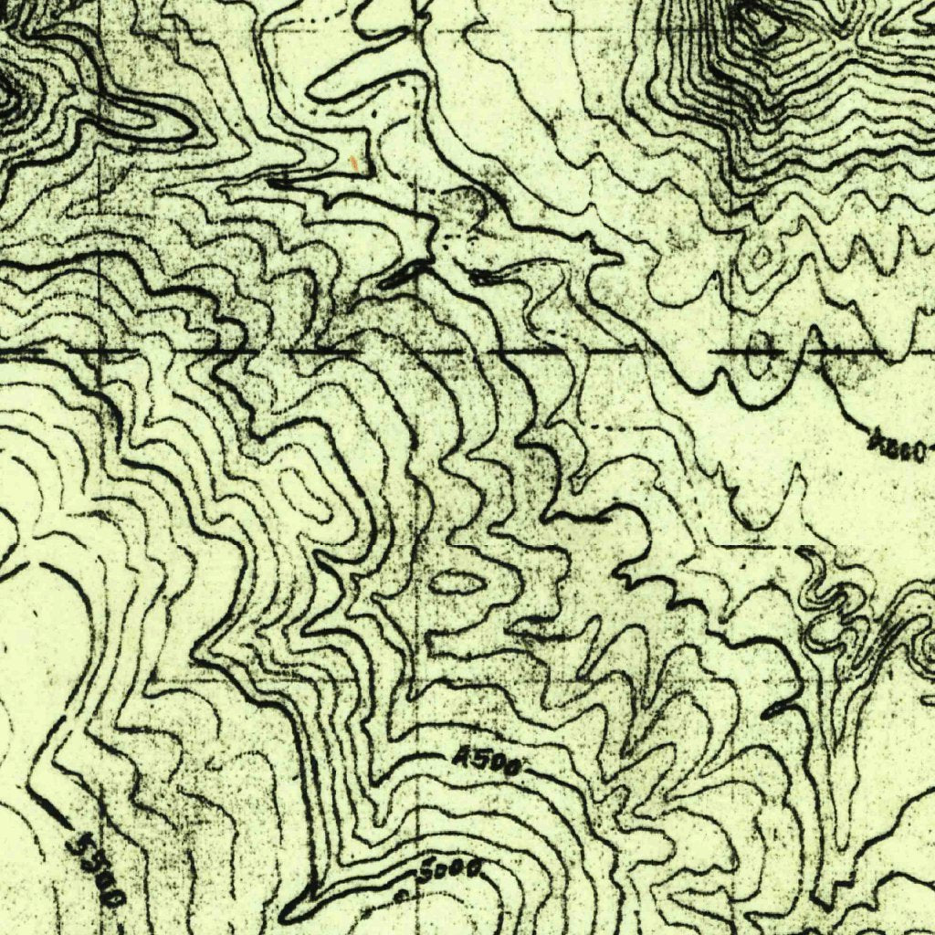 Gunsight Butte, UT-AZ (1922, 63360-Scale) Map by United States ...