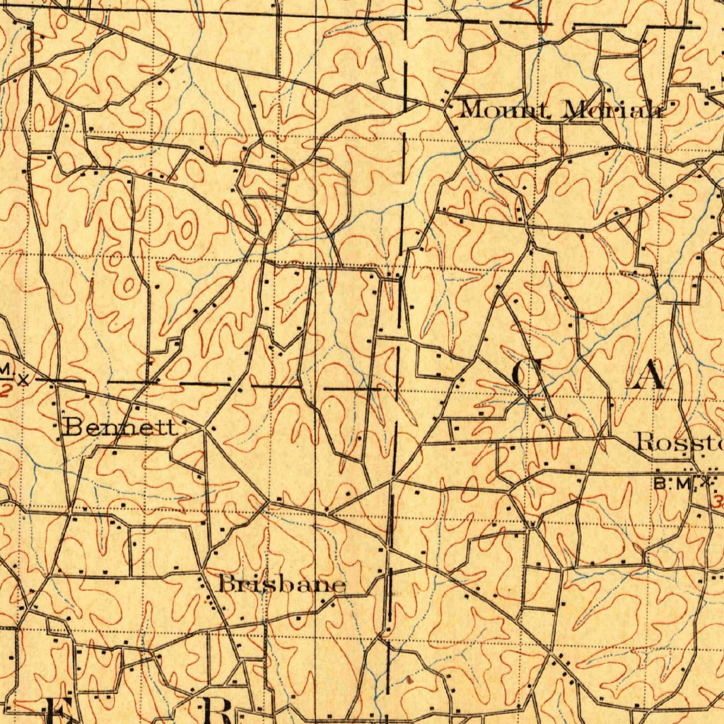 Gurdon, AR (1901, 125000-Scale) Map by United States Geological Survey ...