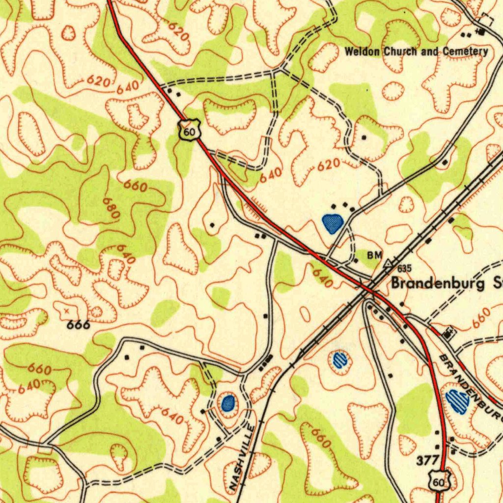 Guston, KY (1948, 24000-Scale) Map by United States Geological Survey ...