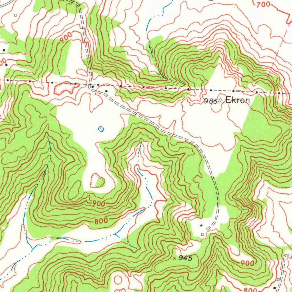 Guston, KY (1961, 24000-Scale) Map by United States Geological Survey ...