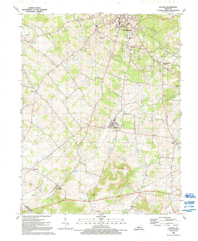Guston, KY (1991, 24000-Scale) Map by United States Geological Survey ...