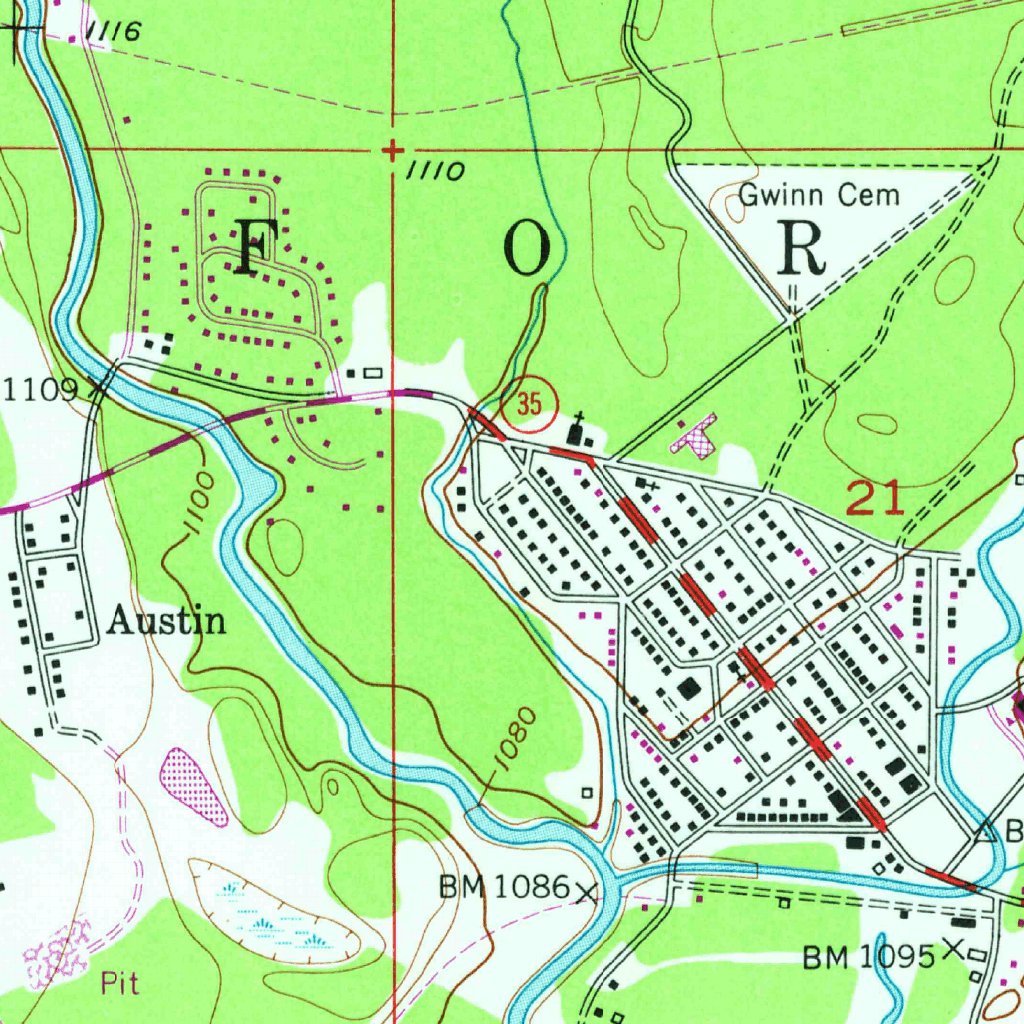 Gwinn, MI (1952, 24000-Scale) Map by United States Geological Survey ...