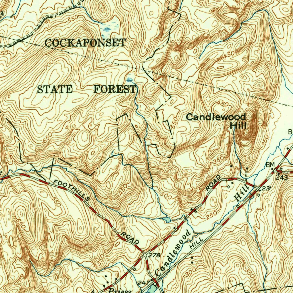 Haddam, CT (1952, 31680-Scale) Map by United States Geological Survey ...