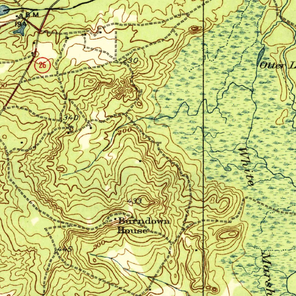 Hagood, SC (1938, 62500-Scale) Map by United States Geological Survey ...