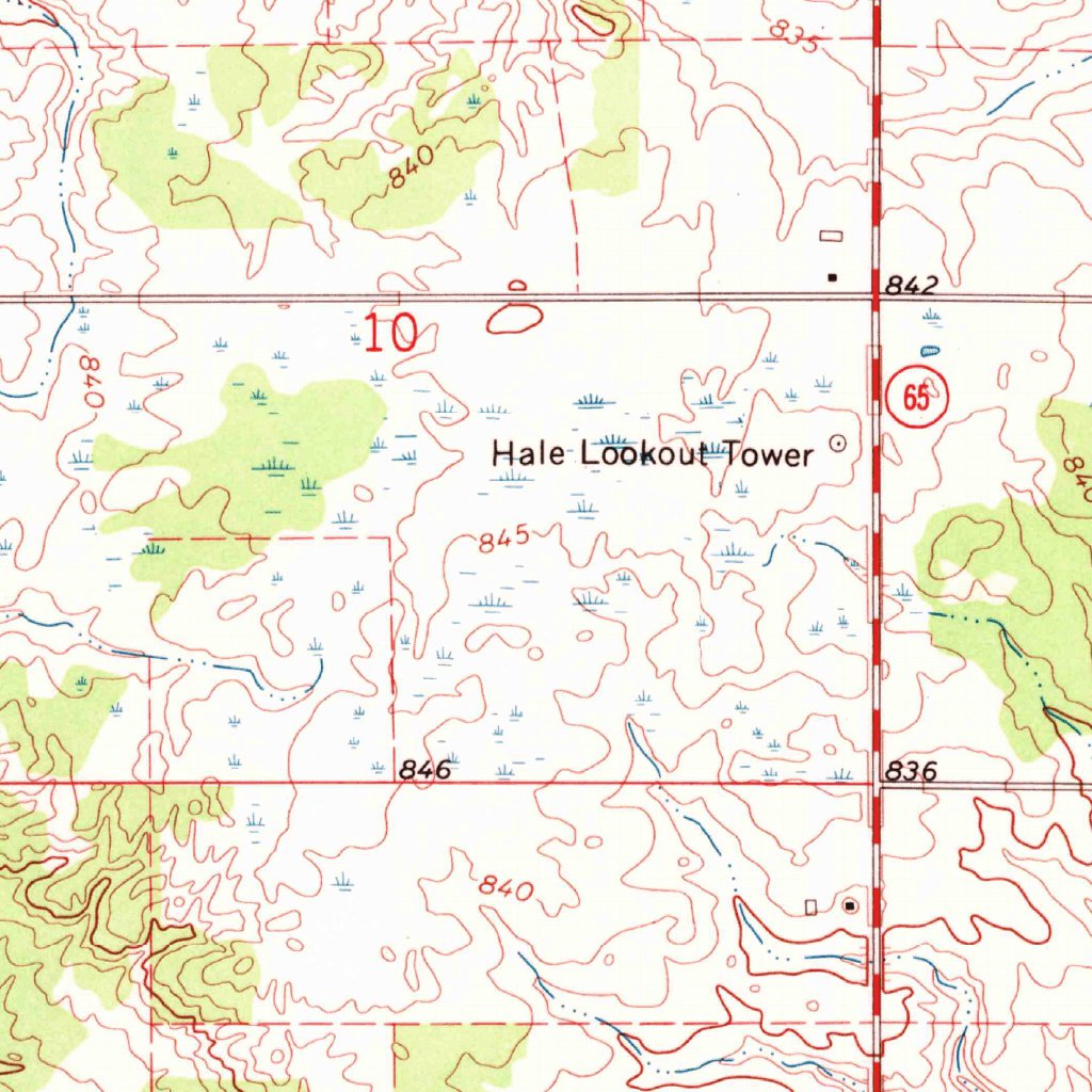 Hale SE, MI (1968, 24000-Scale) Map by United States Geological Survey ...