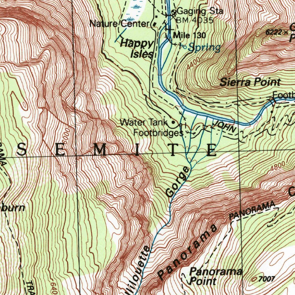 Half Dome, CA (1997, 24000-Scale) Map by United States Geological ...