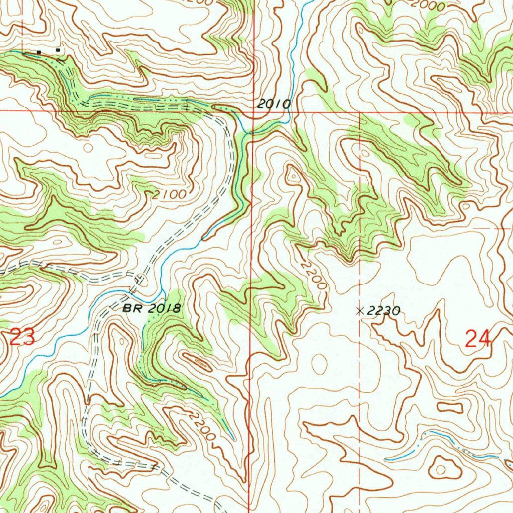 Halliday NE, ND (1970, 24000-Scale) Map by United States Geological ...