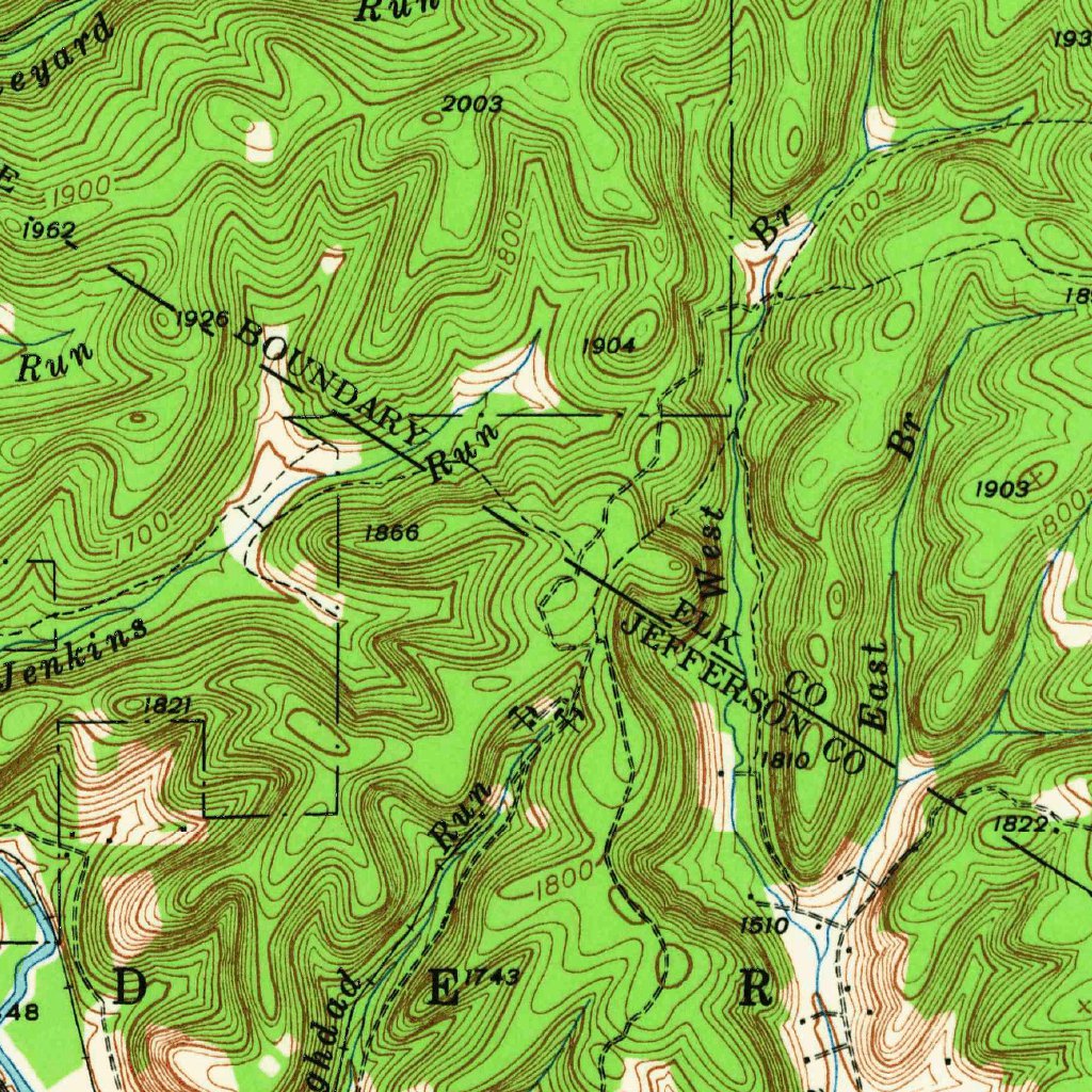 Hallton, PA (1940, 62500-Scale) Map by United States Geological Survey ...