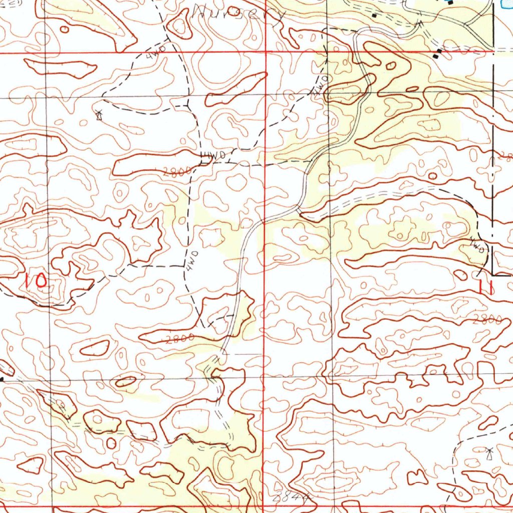 Halsey, NE (1986, 24000-Scale) Map by United States Geological Survey ...