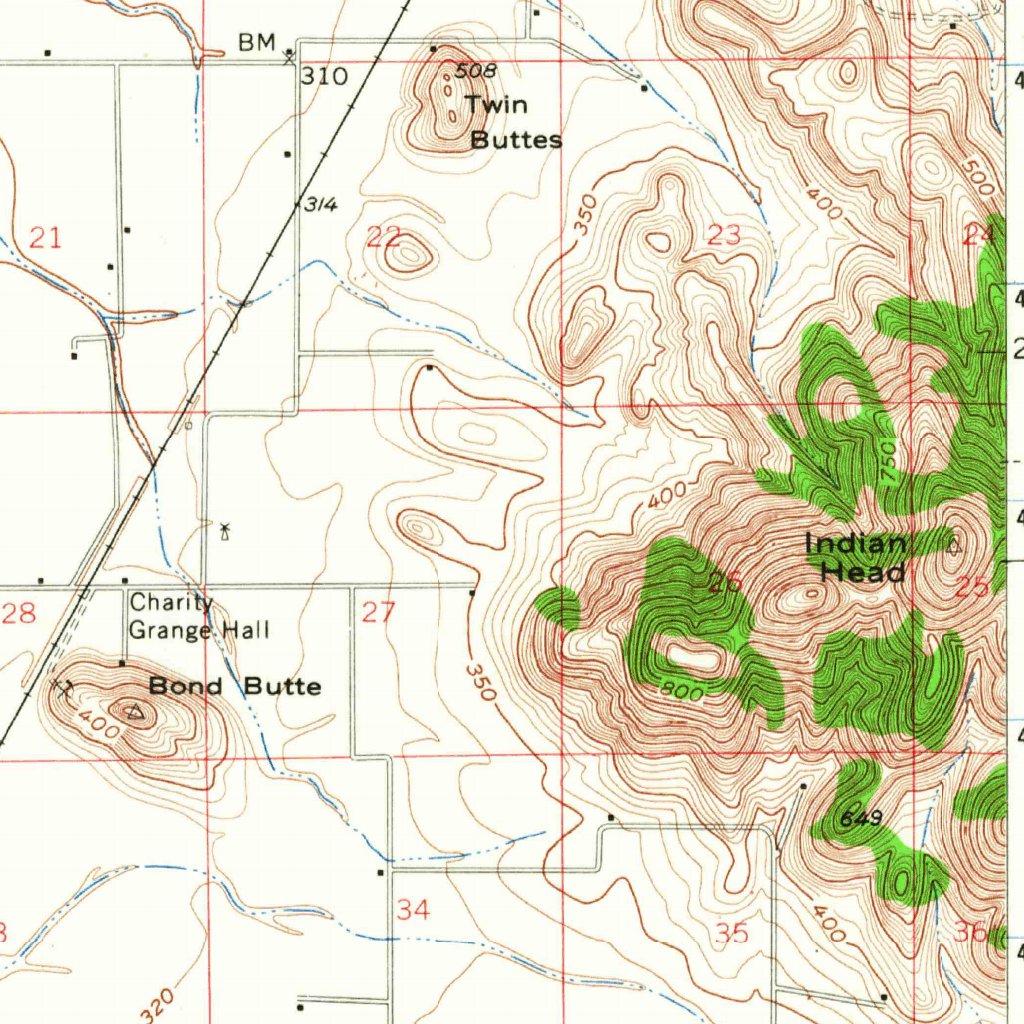 Halsey, OR (1957, 62500-Scale) Map by United States Geological Survey ...